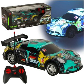 Creative Corner RC sportovní auto modré a zelené