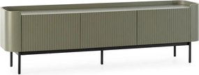 Zelený TV stolek 180x55x40 cm Willa – MOME