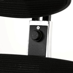 Ergonomická kancelářská židle MERANO - červená síťovina