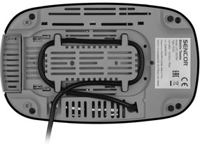 Sencor - Topinkovač s dvěma otvory 750W/230V černá