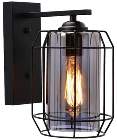 Nástěnná lampa JONERA 1xE27/40W/230V černá