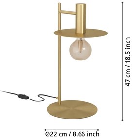 Eglo 900734 - Stolní lampa ESCANDELL 1xE27/40W/230V