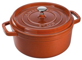 Staub Cocotte hrnec kulatý 24 cm/3,8 l skořicová, 11024806