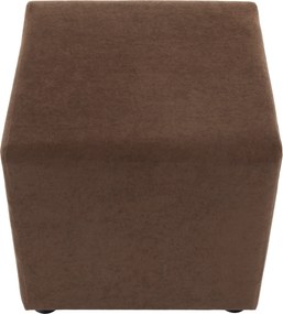 Taburet, látka Alova, hnědá, REGOR