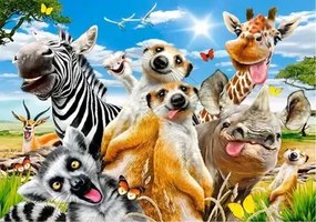 Castorland 53568  Africké selfie / 500 dílků / od 9 let