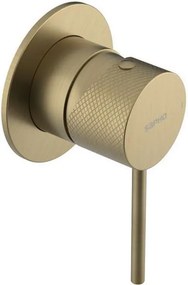 Sapho Ultrasan - Sprchová baterie pod omítku, s tělesem, matná zlatá UT041VG