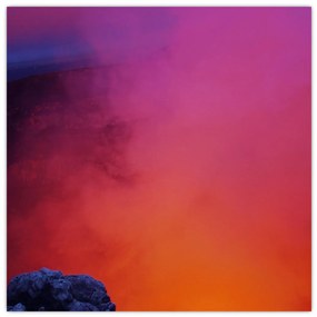 Obraz - vulkán (30x30 cm)