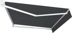 Markýza BestBerg BBSU-M395BK / 395 x 250 cm / bílá/černá