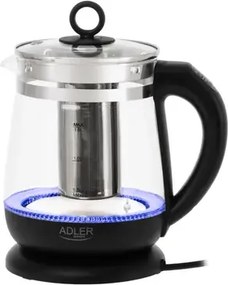 Adler AD 1299 černá / Rychlovarná konvice / 2200W / 1.5 L / sklo