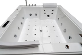 Terra Hydromasážní vana DIABLO 666 II 180x150 s ohřevem vody