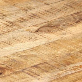 Konferenční stolek masivní dřevo / kov Dekorhome Šedá