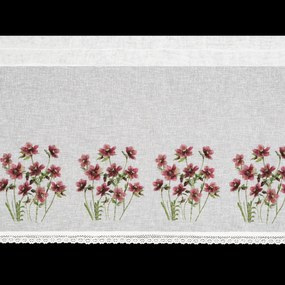 KRÁTKÁ ZÁCLONA NA PÁSCE ISA 150X60 CM VÍCEBAREVNÁ