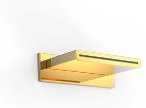 TRES  Nástěnné sprchové kropítko s kaskádou 152x200 mm, zlatá 29990304OR