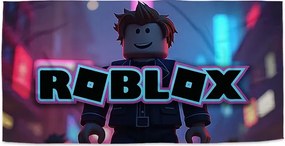 Sablio Ručník ROBLOX Neonové město - 30x50 cm