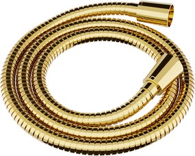 Mexen příslušenství, Sprchová hadice 125 cm, ocelová, zlatá, 79435-50