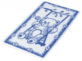 Dětský ručník SV s obrázkem 30x50 Medvídek modrý