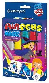 Foukací fixy AIR PENS MAGIC 1549/4+2