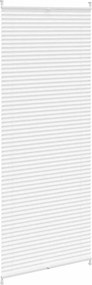 Plisovaná roleta 90 x 200 cm bílá 240608