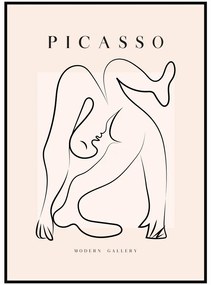 Pablo Picasso - Blaženost A4 (21 x 29,7 cm)