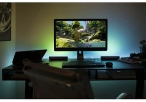 Philips - SADA 2x LED RGB Stmívatelná stolní lampa Hue PLAY DPACK WACA 6W/230V