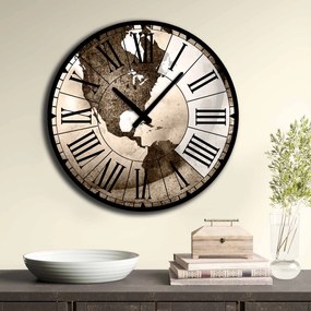 Wallexpert Dekorativní hodiny z MDF 5050MS-001, Vícebarevná
