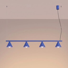 Sollux Lighting Lustr NOX 4L ultramarín