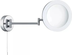 Searchlight 1456CC Zvětšovací polohovatelné zrcadlo s LED osvětelním MIRROR IP44, spínač