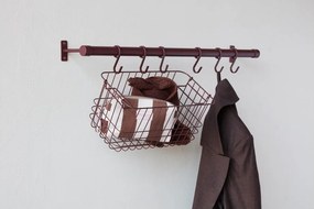 Vínový nástěnný věšák nerezový 70 cm Hang-It – Mette Ditmer Denmark