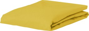 Prostěradlo s gumou The Perfect Organic Jersey 100 x 200 cm hořčičně žluté