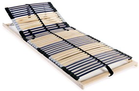 Lamelový rošt postele se 42 lamelami 7 zón 70 x 200 cm 246467
