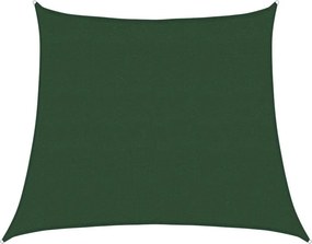 Plachta proti slunci 160 g/m² tmavě zelená 4/5 x 4 m HDPE 311491