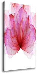 Wallmuralia Vertikální Foto obraz canvas Růžový květ 50x100