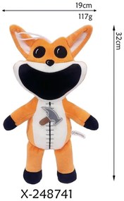 Smiling Critters plyšové hračky (25-40 cm) Varianta: R - Fox