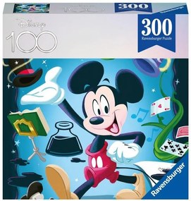 Puzzle ravensburger puzzle 133710 disney 100 let: mickey 300 dílků
