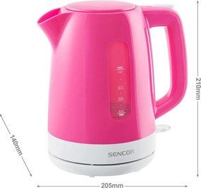 Sencor SWK 1028RS - rychlovarná konvice