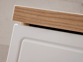 Závěsná skříňka do koupelny SAMOA White 830