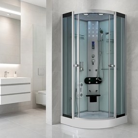 Terra Hydromasážní box WSH7120W, 90x90 bez sauny