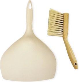 Sinsay - Sada smetáčku a lopatky 2 pack - krémová