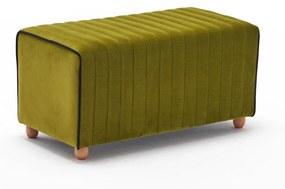 Atelier del Sofa Taburet Mabel Puf - Green, Zelená