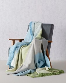 Deka Cotton Cloud 150x200cm Pastel Green&amp;Blue
