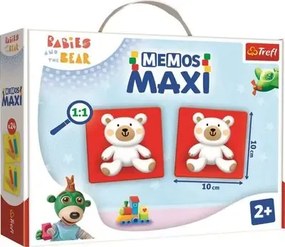 Trefl - Maxi Pexeso - Treflíci a medvídek / 20 minut / 2-4 hráči / od