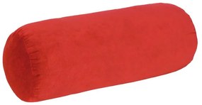 SCANquilt polštářek - válec VELVET cihlová 15 x 40 cm
