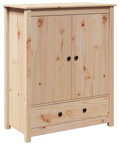 Skříň highboard 83 x 41,5 x 100 cm masivní borové dřevo