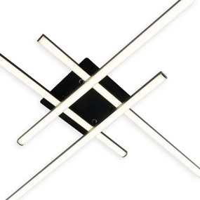 Brilagi - LED Stropní svítidlo STRIPES LED/37W/230V černá