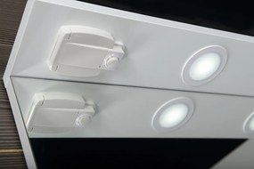 Aqualine Korin LED zrcadlo 60x70x12 cm s osvětlením a zásuvkou KO397