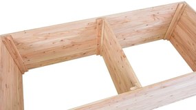 Rojaplast záhon vyvýšený PREMIUM MODŘÍN 160x70x50cm dřevěný