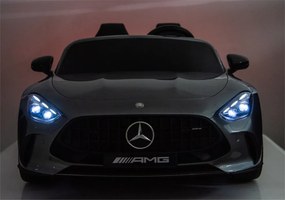 LEAN CARS Elektrické autíčko Mercedes GT63 AMG DK-GT63 24V LCD šedé lakované