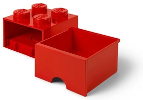 Červený úložný box se šuplíkem LEGO®
