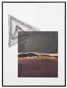 Abstraktní obraz Somcasa Stamp II. 80 x 60 cm