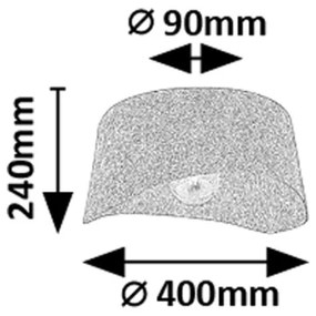 Rabalux 71189 - Stropní svítidlo FARELIA 1xE27/10W/230V